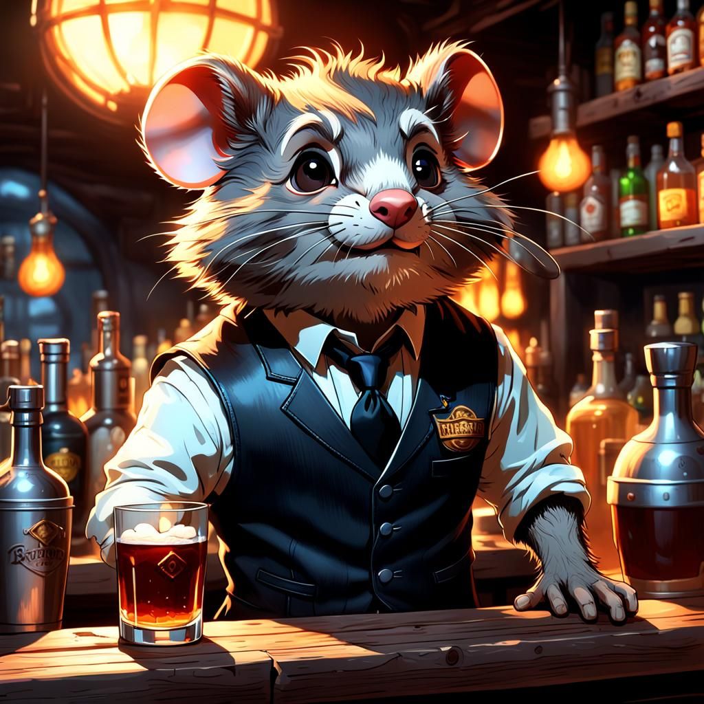 Rat-tender - AI Generated Artwork - NightCafe Creator