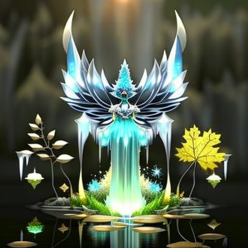 Hada de las Estaciones, v.5 - AI Generated Artwork - NightCafe Creator