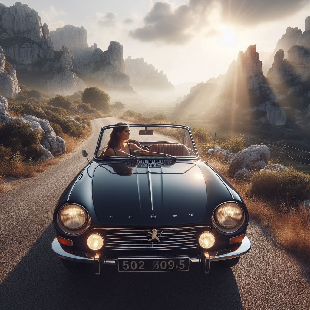 Peugeot 504 - AI Generated Artwork - NightCafe Creator