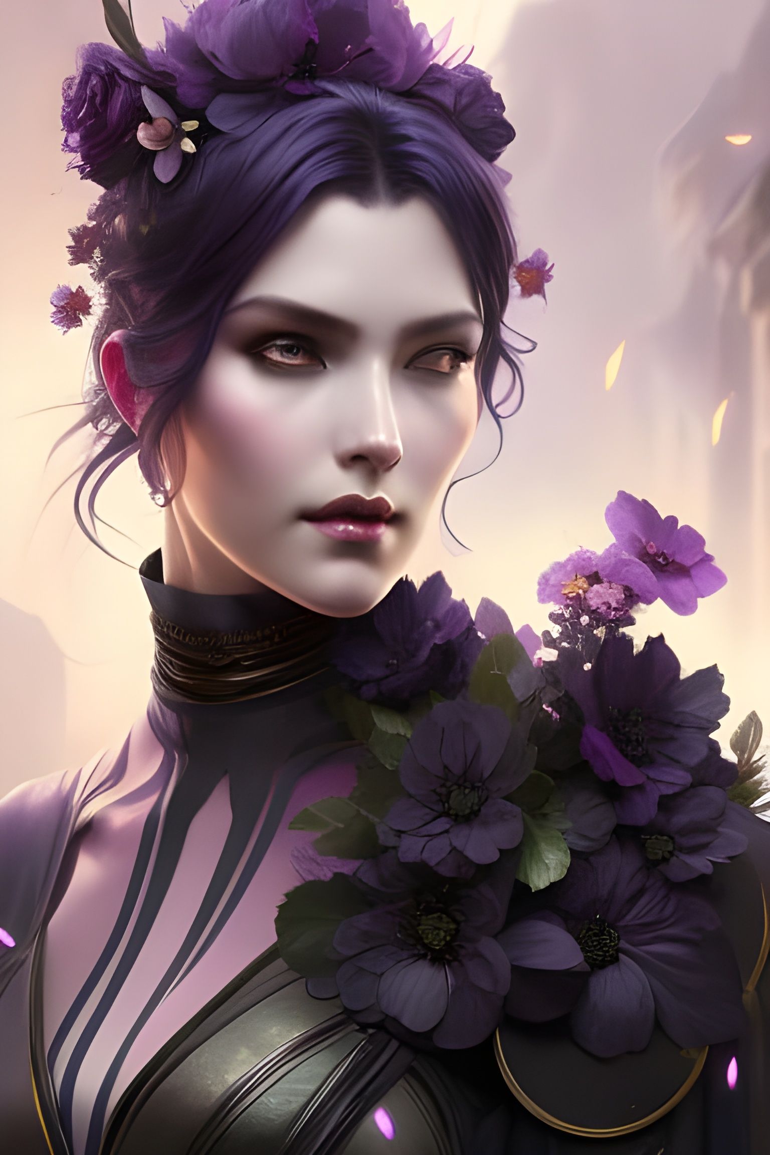 Gothic glam - AI Generated Artwork - NightCafe Creator