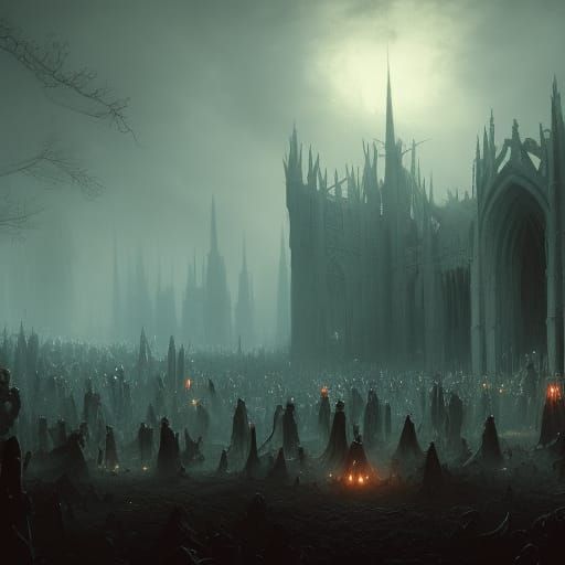 the undead are coming - AI Generated Artwork - NightCafe Creator