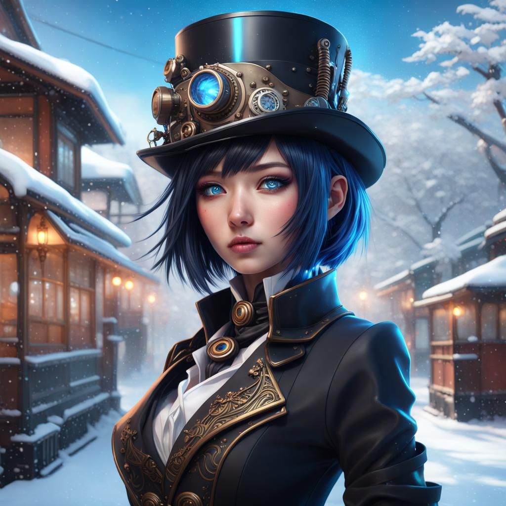 Steampunk Lex Clark - AI Generated Artwork - NightCafe Creator