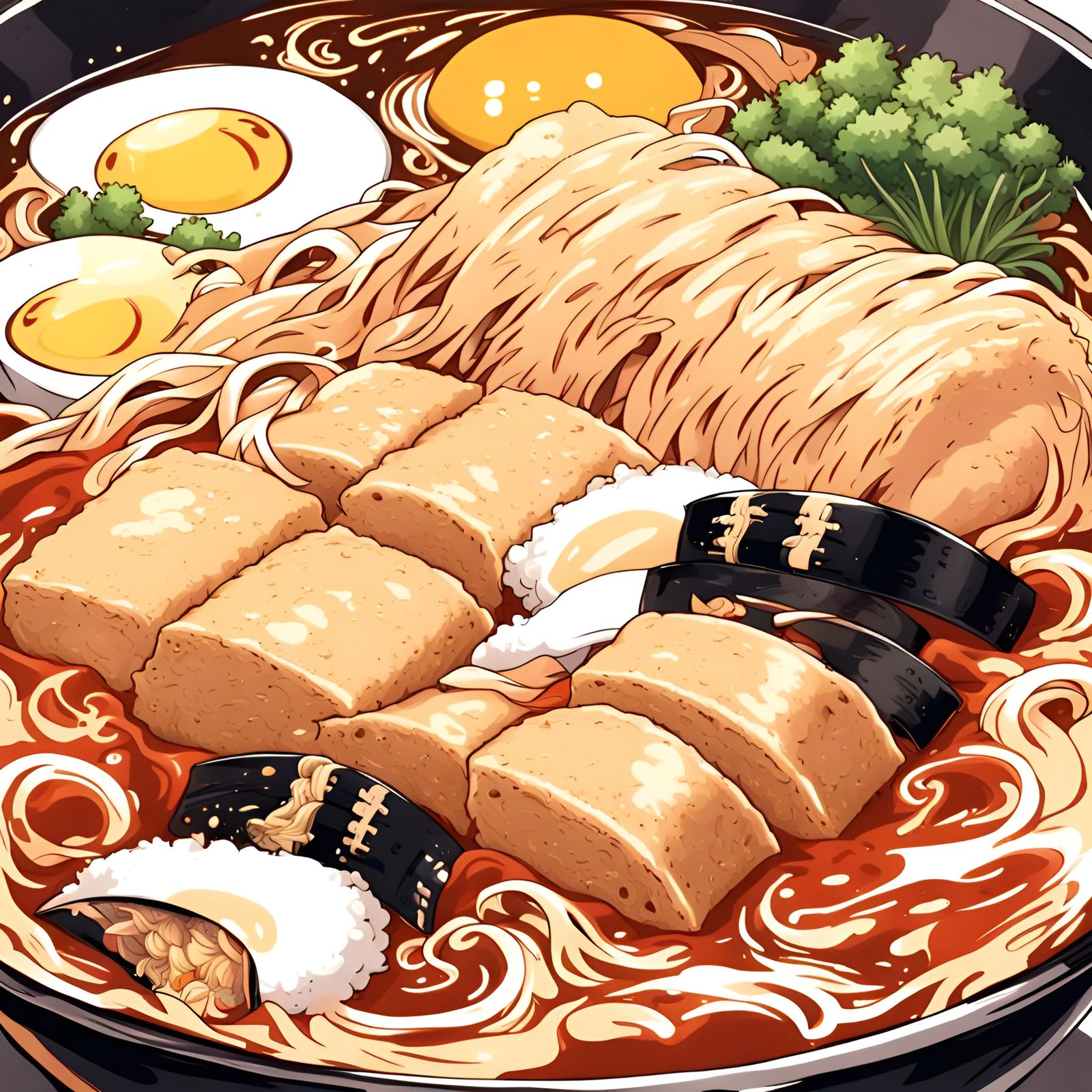 Ramen - AI Generated Artwork - NightCafe Creator