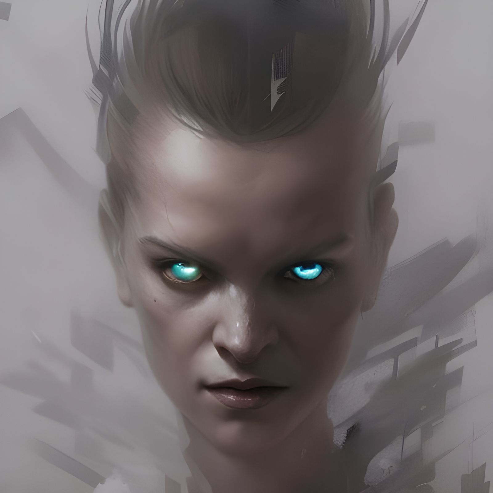 Piercing stare. - AI Generated Artwork - NightCafe Creator
