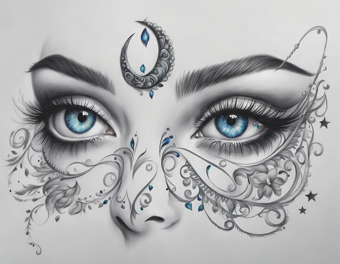 eyes that see the soul - AI Generated Artwork - NightCafe Creator