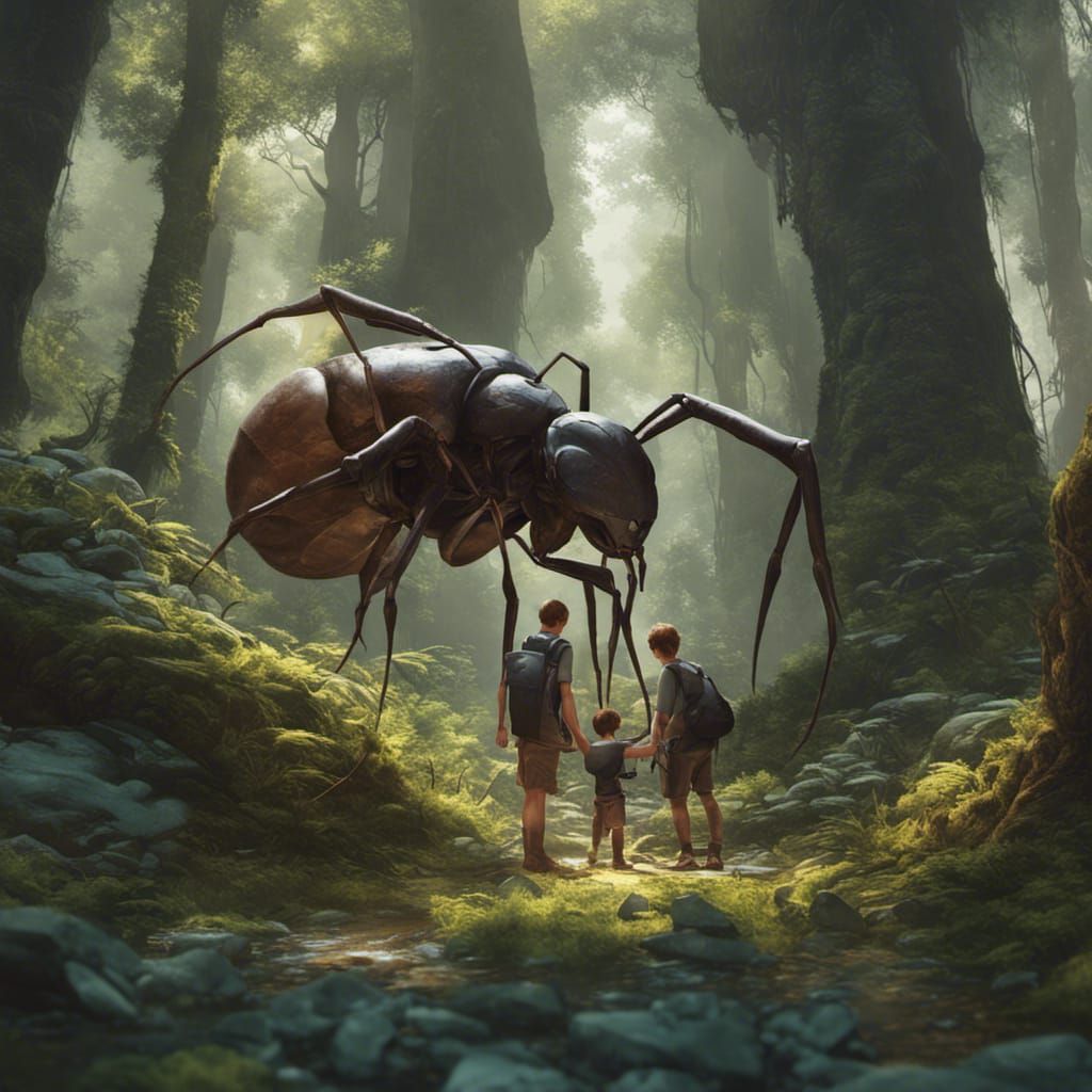 Imaginary Friends Series: Bugs - AI Generated Artwork - NightCafe Creator