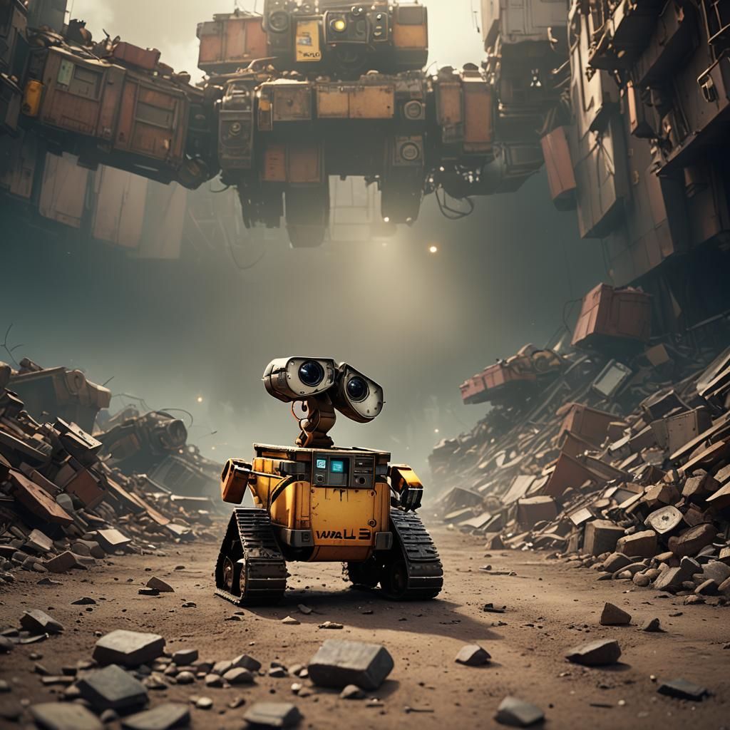 Wall-e - AI Generated Artwork - NightCafe Creator