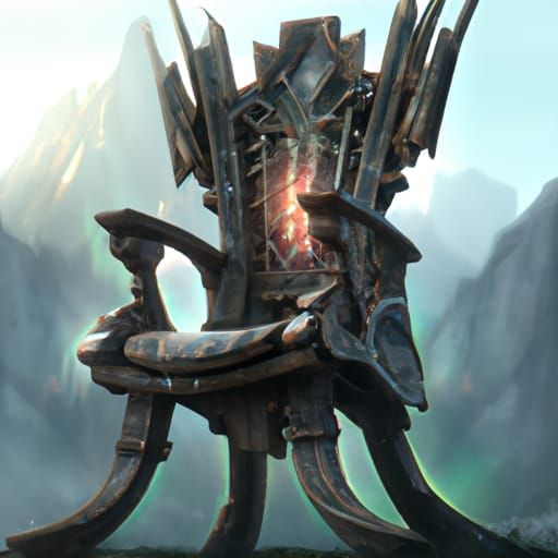 The Romantic, epic and old chair - Fantastical Chair in Deta...