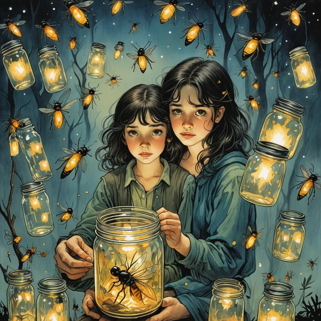 “I turned my nightmares into fireflies and caught them in a jar ...