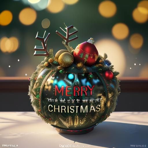 Merry Christmas! - AI Generated Artwork - NightCafe Creator