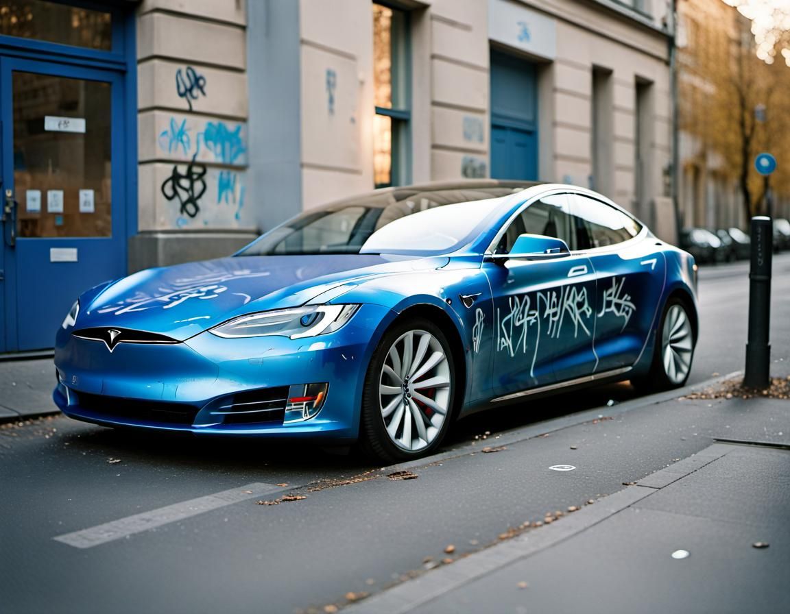 Tesla Summer '24 - AI Generated Artwork - NightCafe Creator