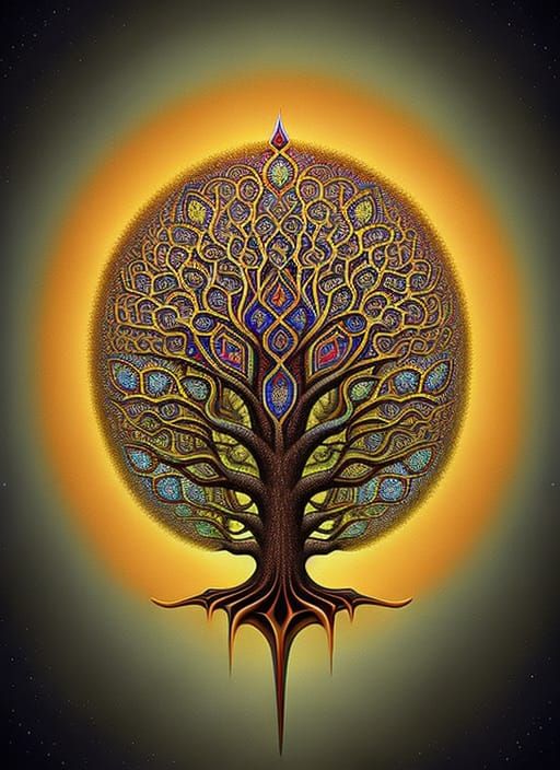Tree of life 1 - AI Generated Artwork - NightCafe Creator