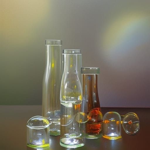 Mixed glass bubbles - AI Generated Artwork - NightCafe Creator