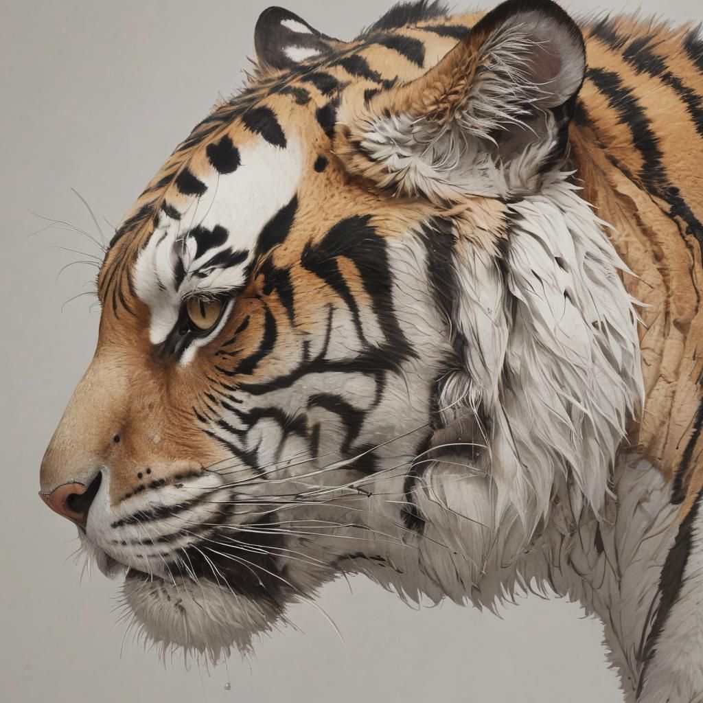 Mighty Tiger 6 - AI Generated Artwork - NightCafe Creator