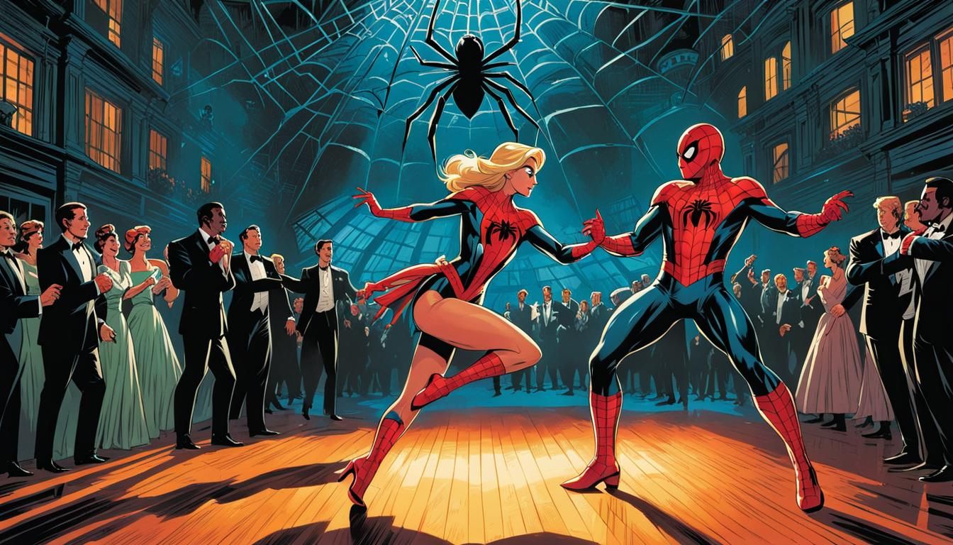 Spider-Man ball - AI Generated Artwork - NightCafe Creator