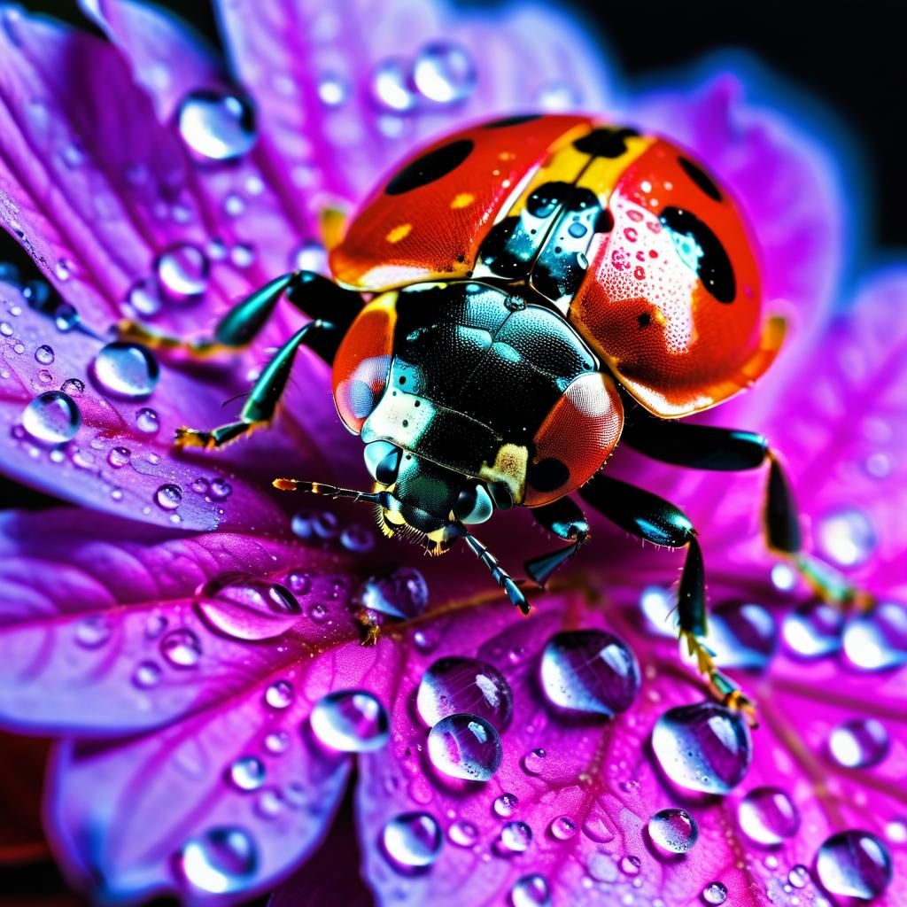 Ladybug - AI Generated Artwork - NightCafe Creator