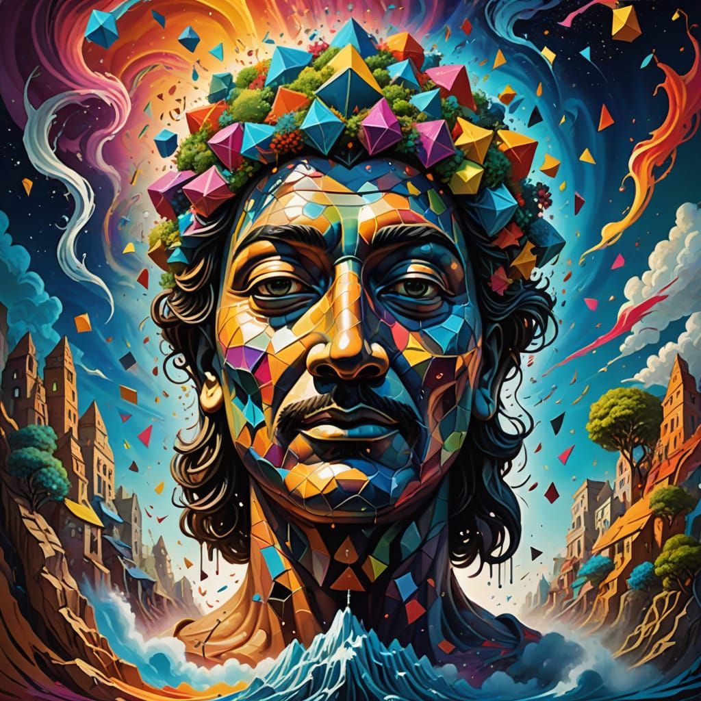 Surrealistic Music Vortex: A Psychedelic Dance of ... - AI Art