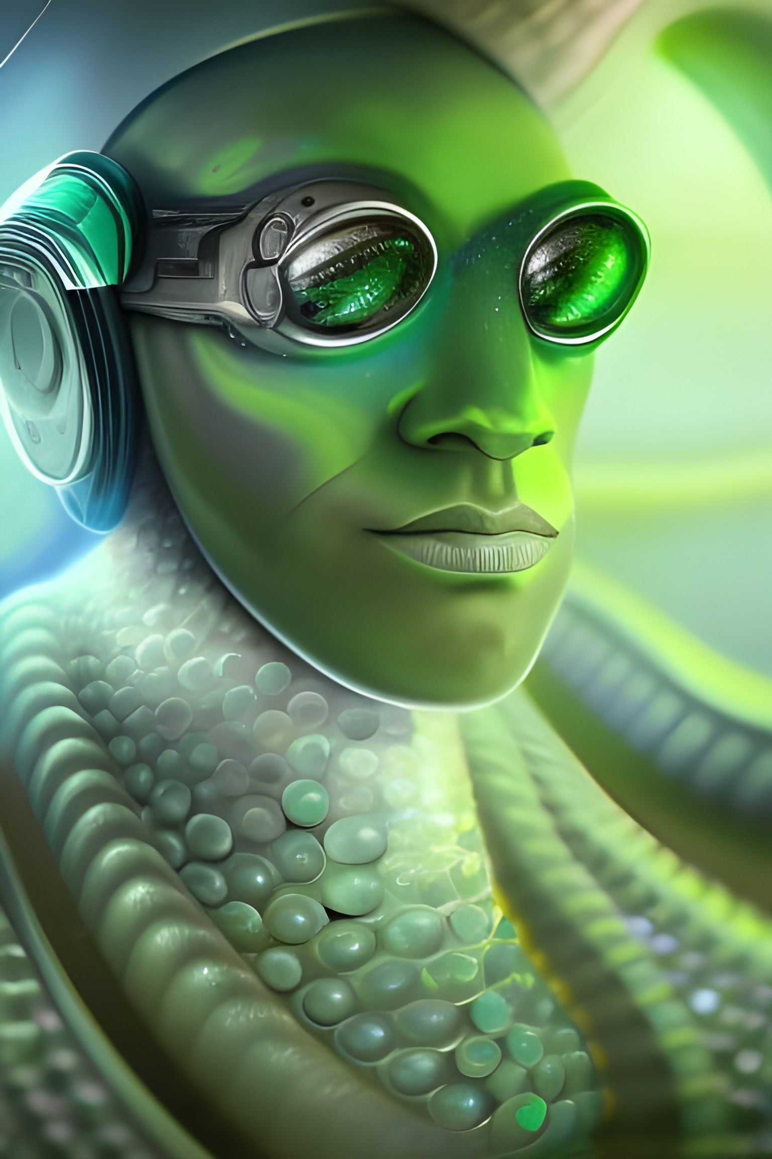 Octopoid Augmented Alien : r/nightcafe