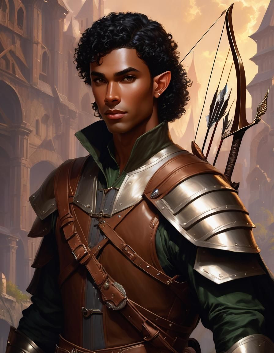 Half-elf Ranger - AI Generated Artwork - NightCafe Creator