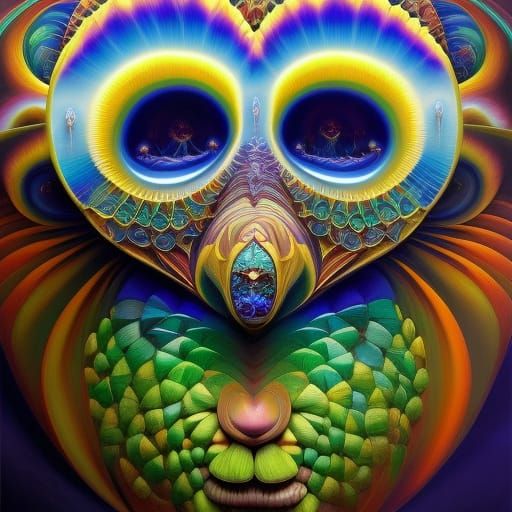 Owlish 1111 - AI Generated Artwork - NightCafe Creator