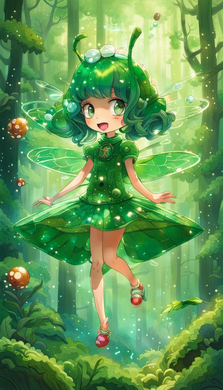 Forest Fairy 4 - AI Generated Artwork - NightCafe Creator