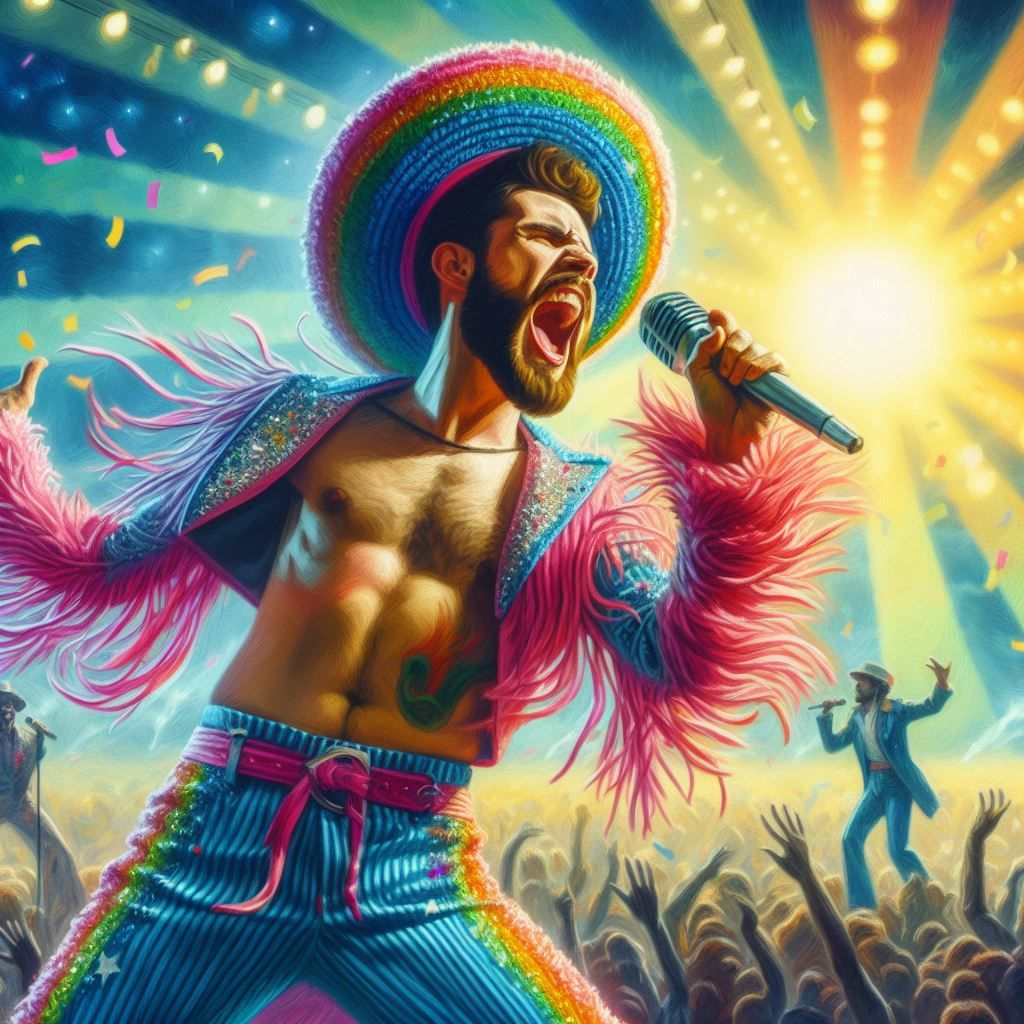 Pop singer - AI Generated Artwork - NightCafe Creator