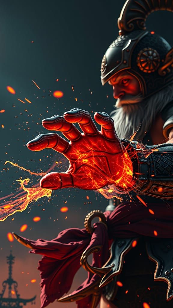 old Shatter hand - old Shatter hand