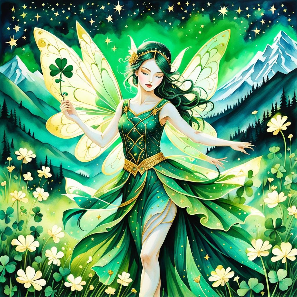 Lucky Fairy - AI Generated Artwork - NightCafe Creator