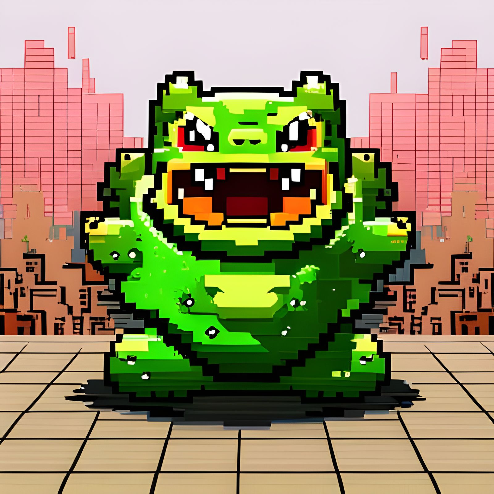 “Bulbasaur“ - AI Generated Artwork - NightCafe Creator