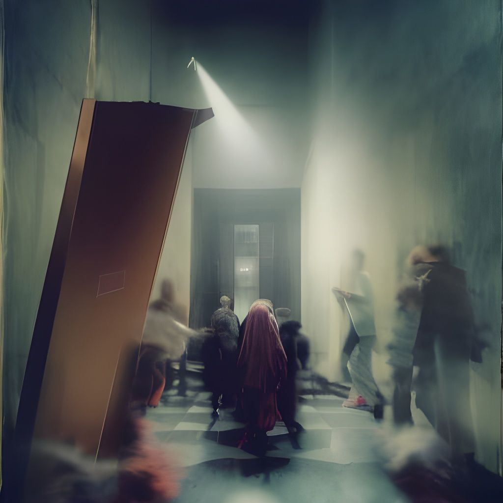 Slow-Motion Now Dan Witz gothic art hyperrealism dynamic lighting ...