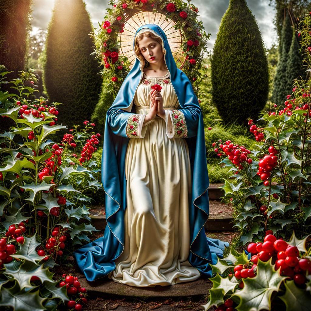 Still praying for us since more than two thousand years - AI Generated ...