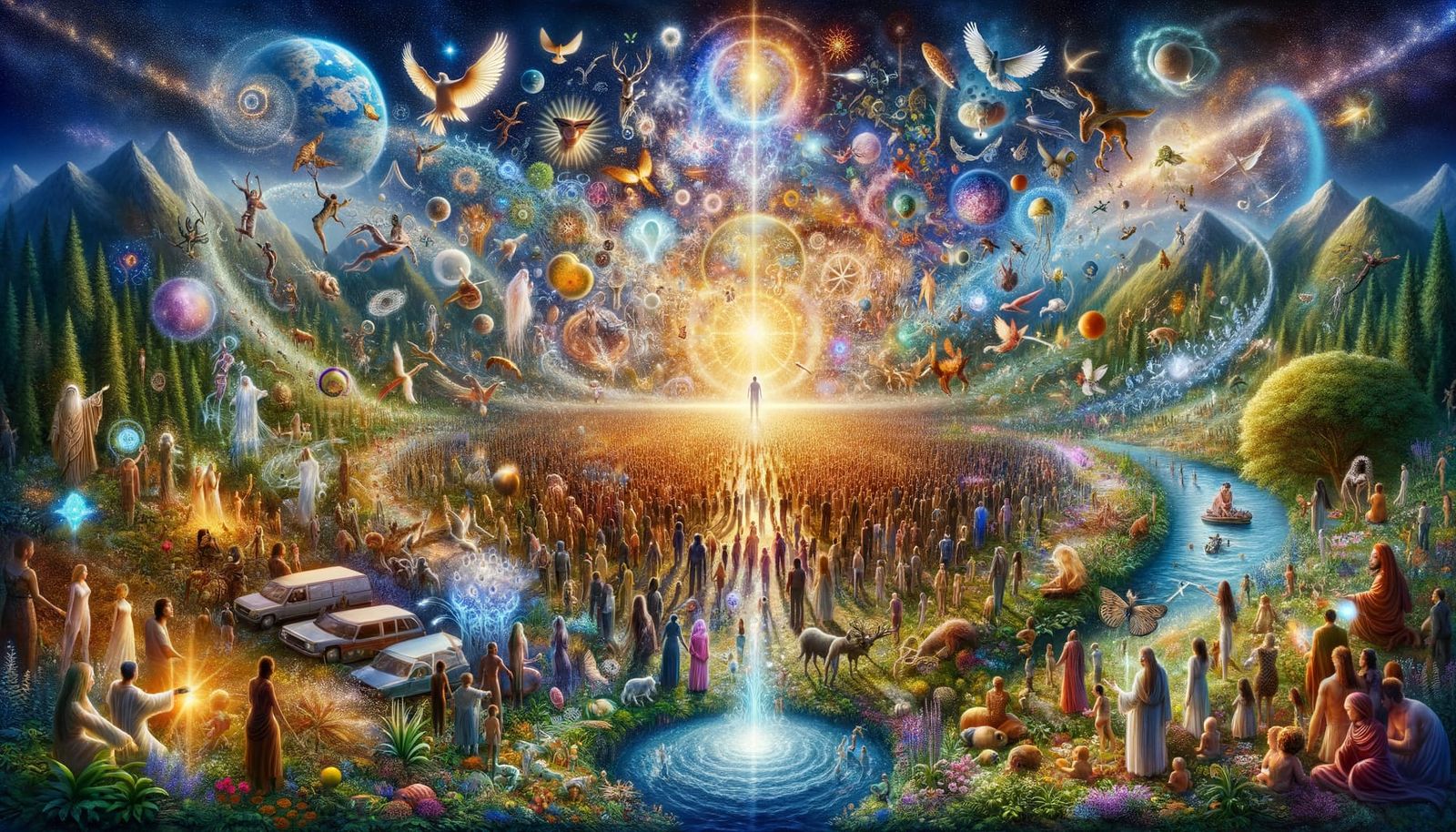 GOD IS LIFE. - AI Generated Artwork - NightCafe Creator