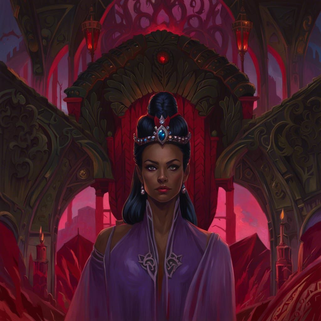 By Noah Bradley, portrait of primal princess (SDXL Artist Study) - AI ...