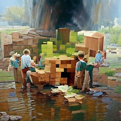 Minecraft - AI Generated Artwork - NightCafe Creator