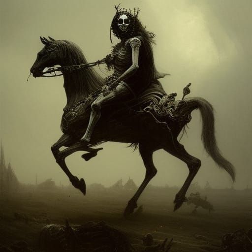 Skeleton queen - AI Generated Artwork - NightCafe Creator