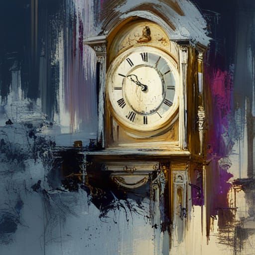 Clock - AI Generated Artwork - NightCafe Creator