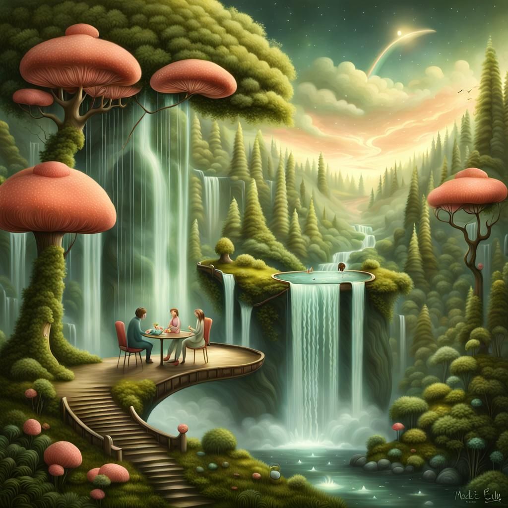 Forest-scape futuristic-Core Dream - AI Generated Artwork - NightCafe ...