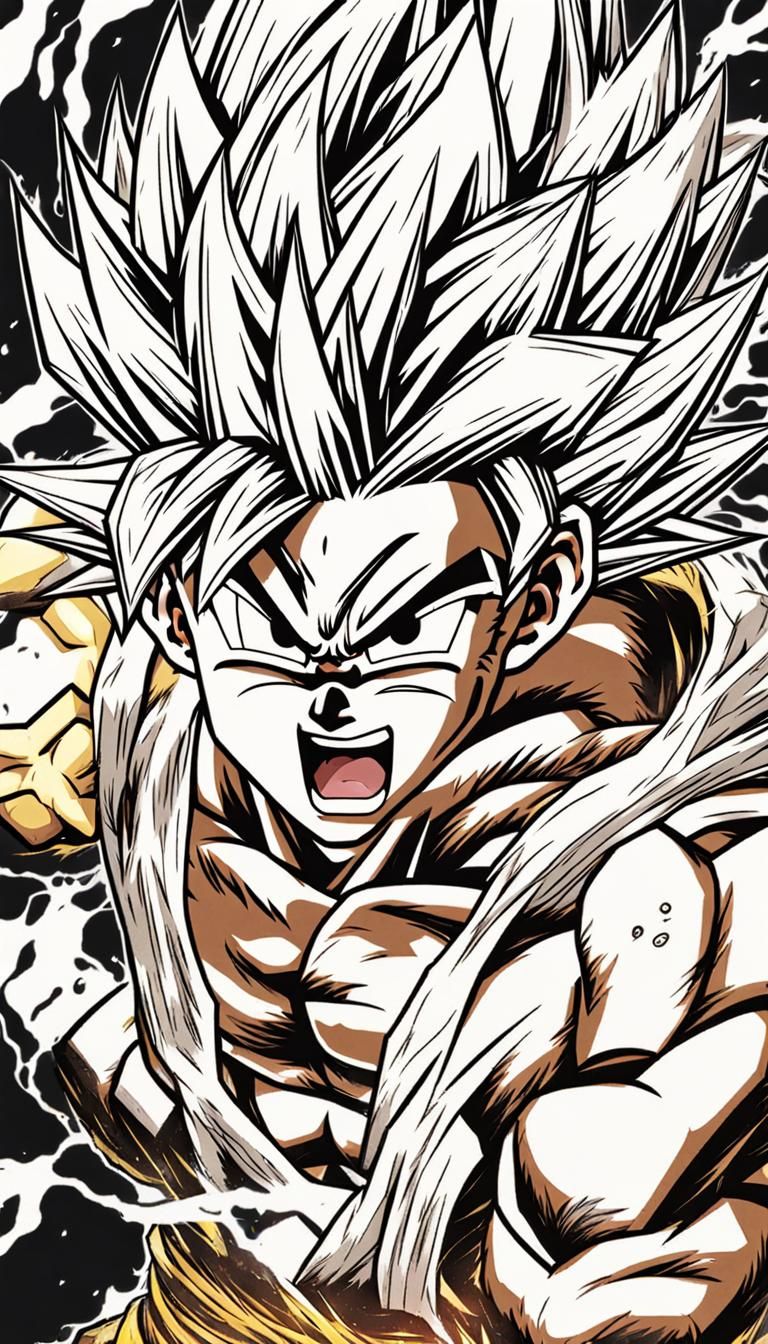 son goku x ape - AI Generated Artwork - NightCafe Creator