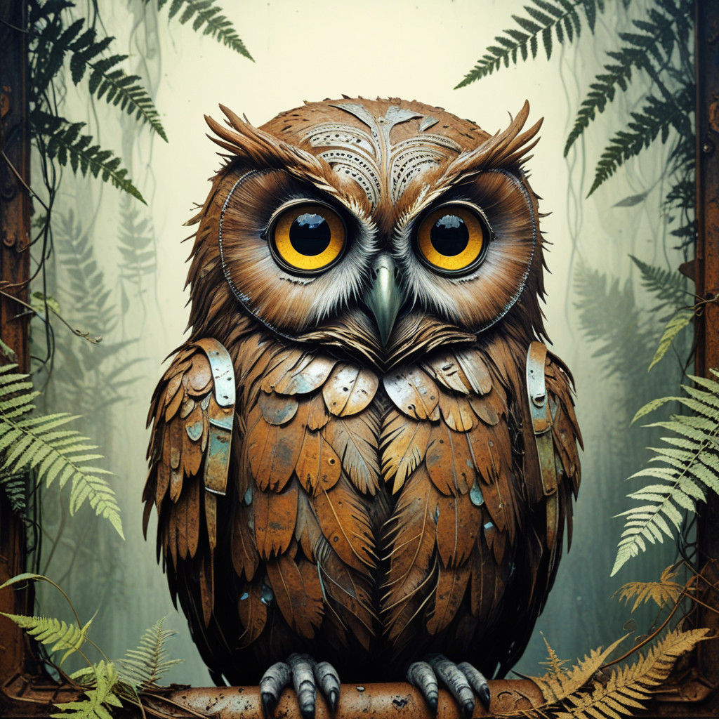 Futuristic Depressed Owl - Futuristic Depressed Owl