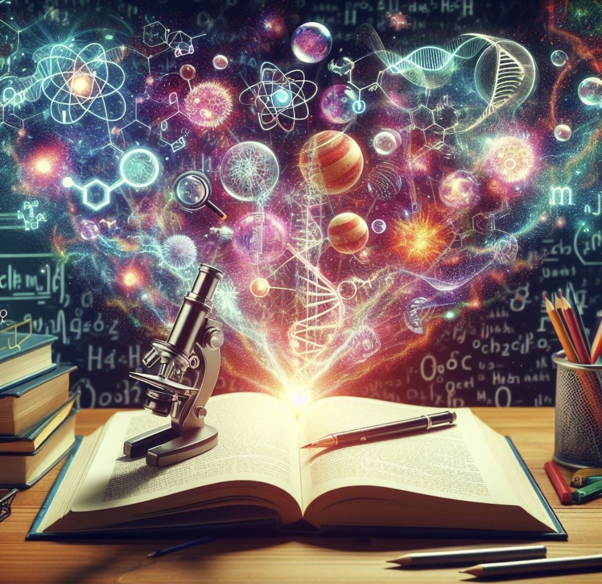 The magic of science - AI Generated Artwork - NightCafe Creator