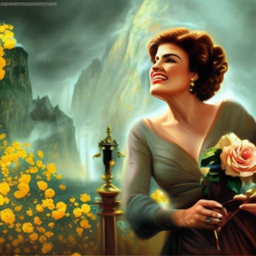 Patsy Cline: A poor man's roses or a rich man's gold - AI Generated ...