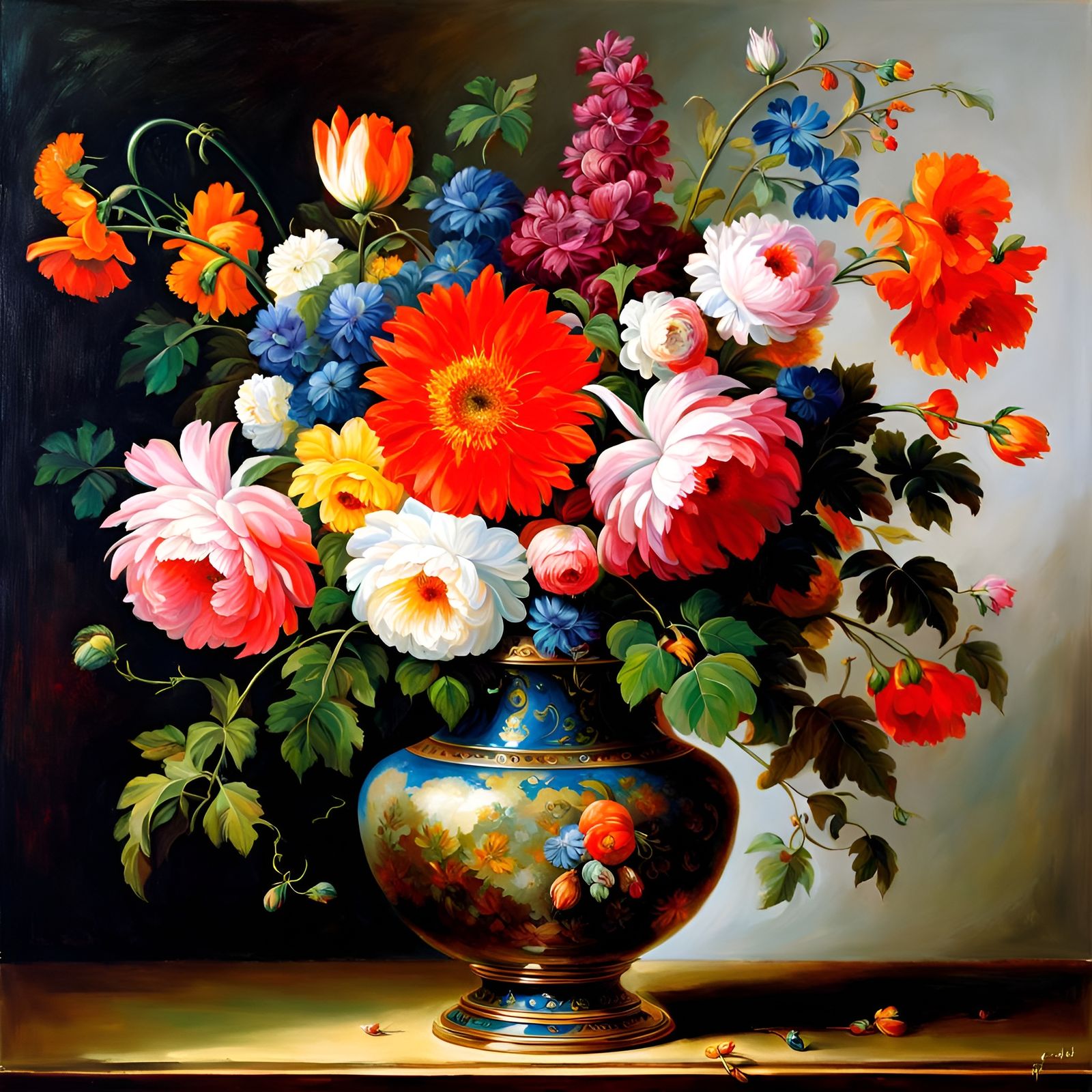 Flowers for my Life - AI Generated Artwork - NightCafe Creator