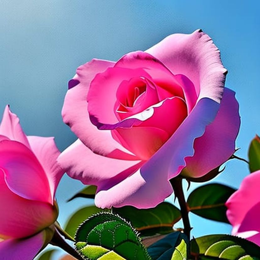 Rose - AI Generated Artwork - NightCafe Creator