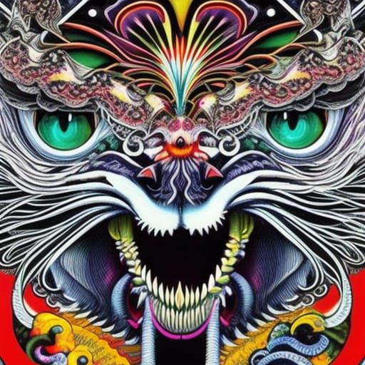 Cosmic Hyper Beast - AI Generated Artwork - NightCafe Creator