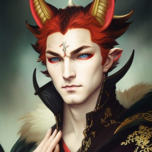 Devil Fox - AI Generated Artwork - NightCafe Creator