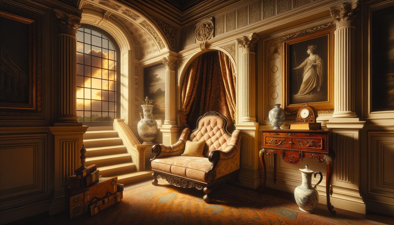 Reading Room - AI Generated Artwork - NightCafe Creator