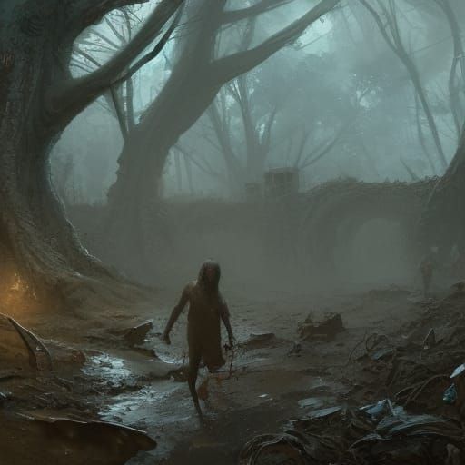 Mud Horror (randoms) - AI Generated Artwork - NightCafe Creator