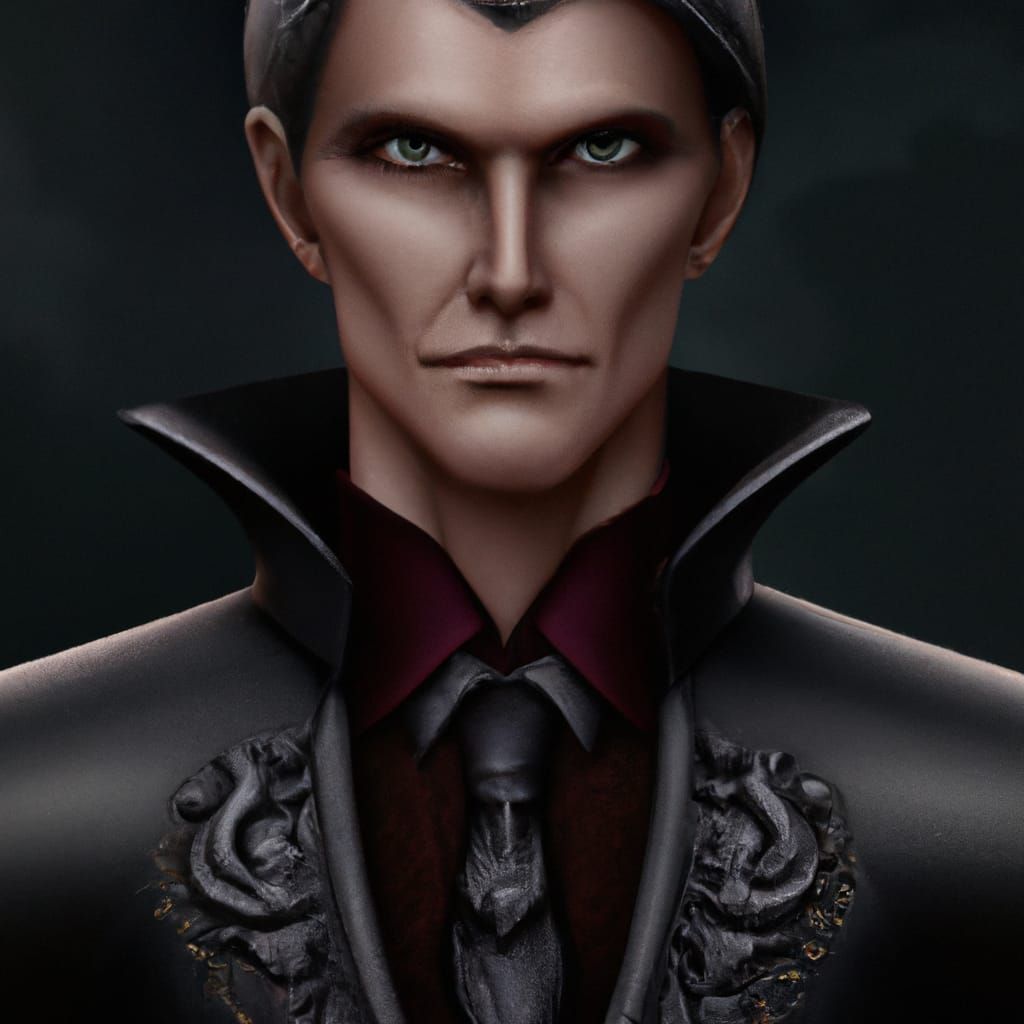Regal Vampire Lord - AI Generated Artwork - NightCafe Creator