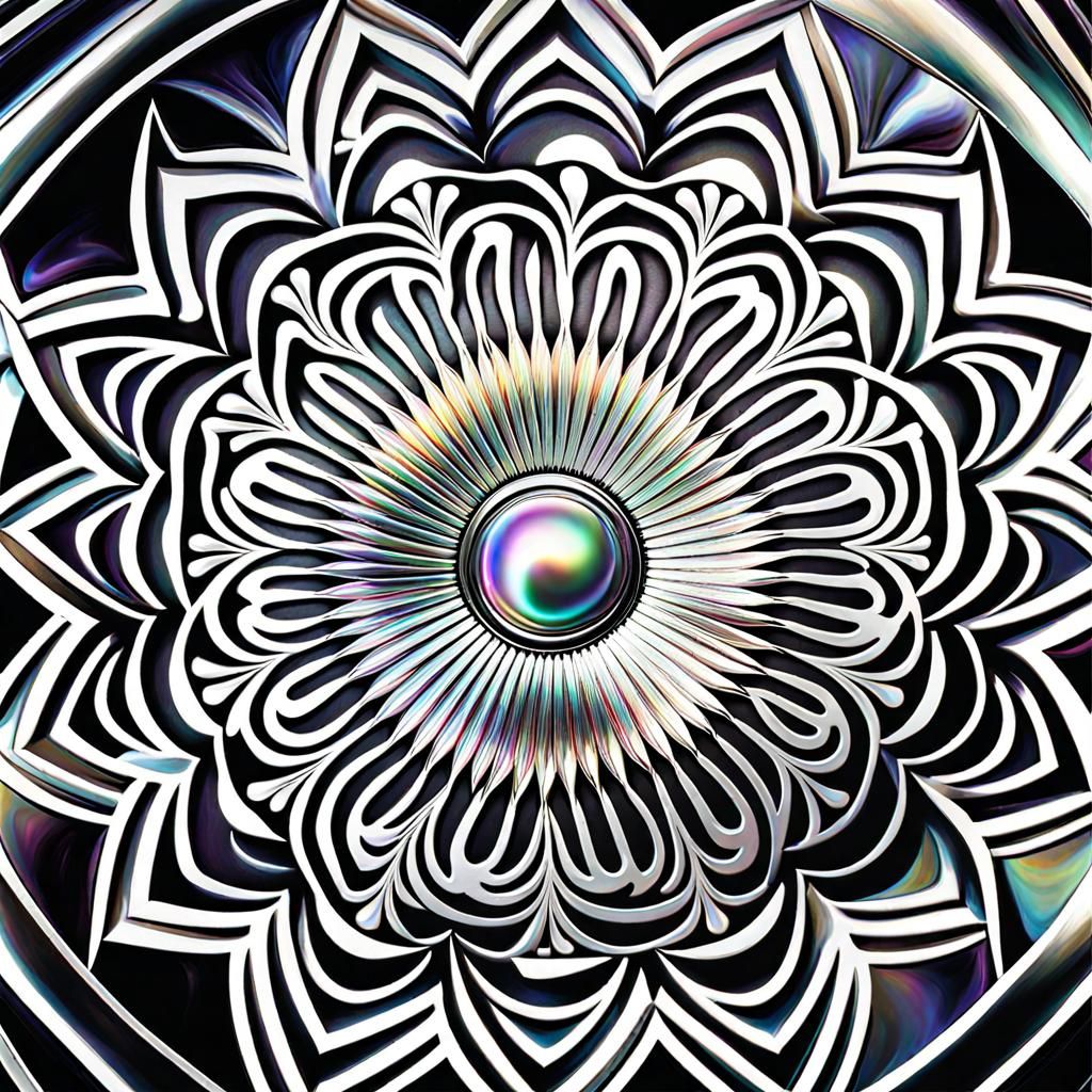 3DSubject of fascination:Silver,metallic,subliminal flash, iridescent ...