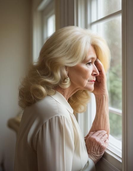 Elegant older woman - AI Generated Artwork - NightCafe Creator